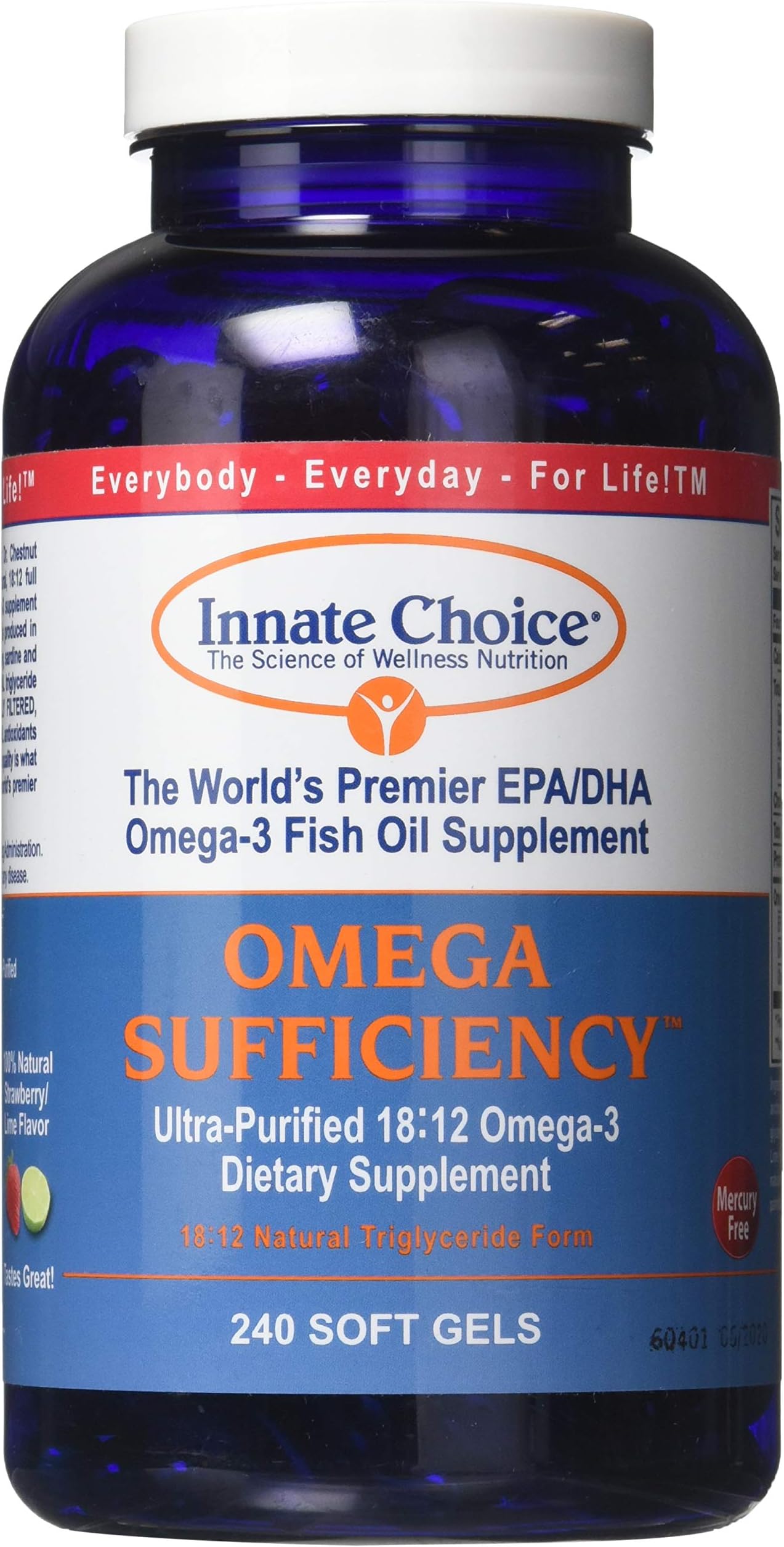Amazon.com: Omega Sufficiency Lemon 240 Capsules : Health & Household