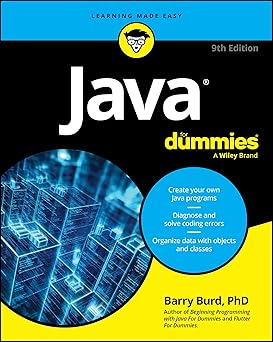 Java For Dummies: Burd, Barry: 9781394289240: Amazon.com: Books