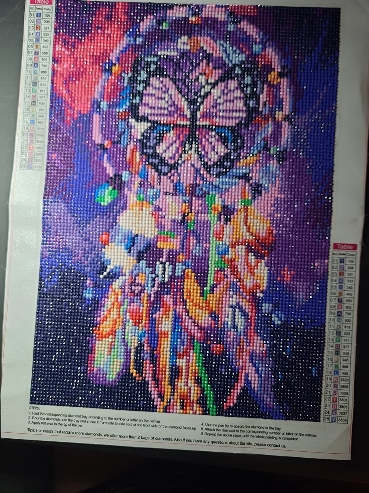 Amazon.com: NAIMOER Fantasy Dream Catcher Diamond Art Kits for Adults ...