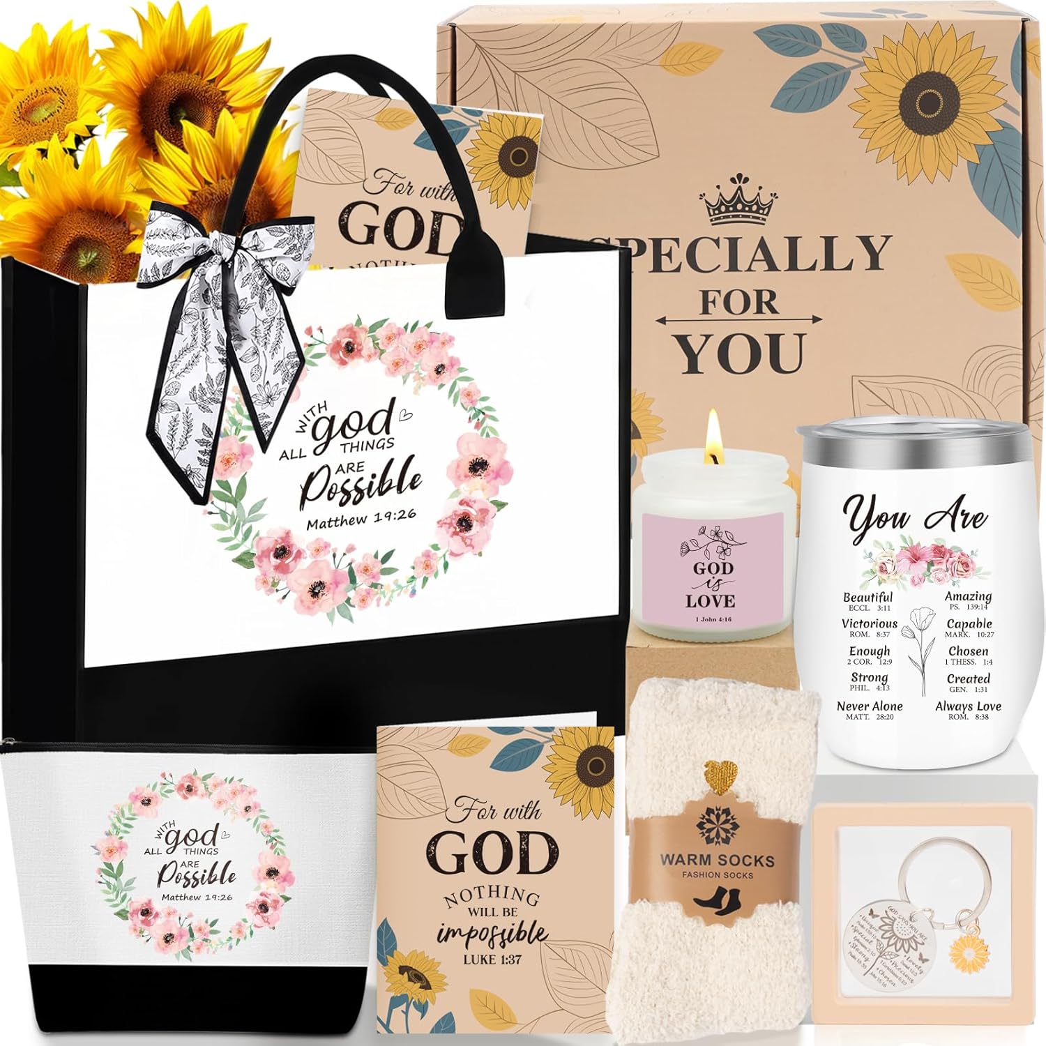 Amazon.com: Awfrky Christian Gifts for Women, Faith Based & Religious ...
