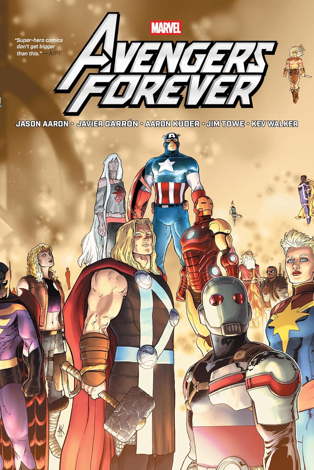 Avengers Forever By Jason Aaron Omnibus Aaron Kuder Cover: Aaron, Jason ...