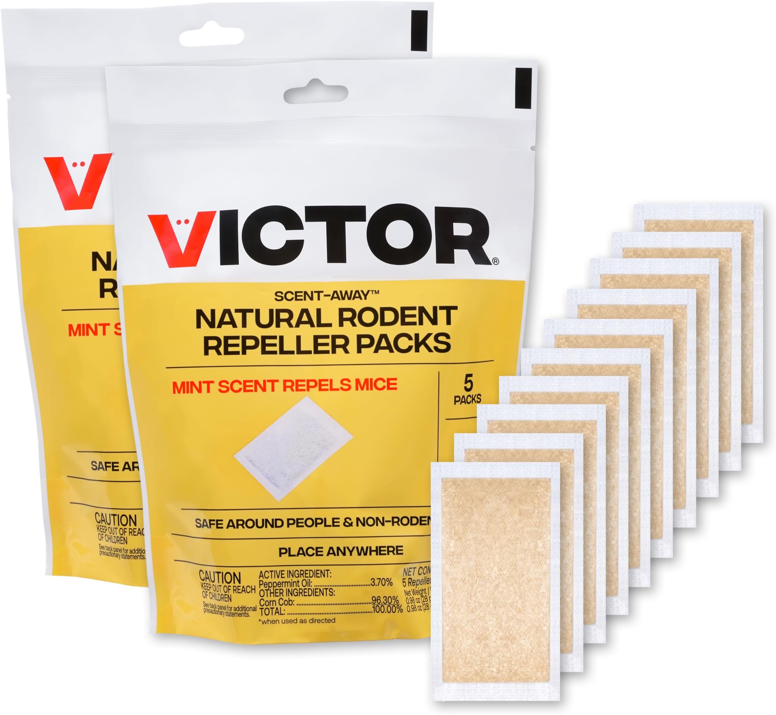 Amazon.com : Victor M805-2SR Scent-Away Natural Rodent Repeller ...