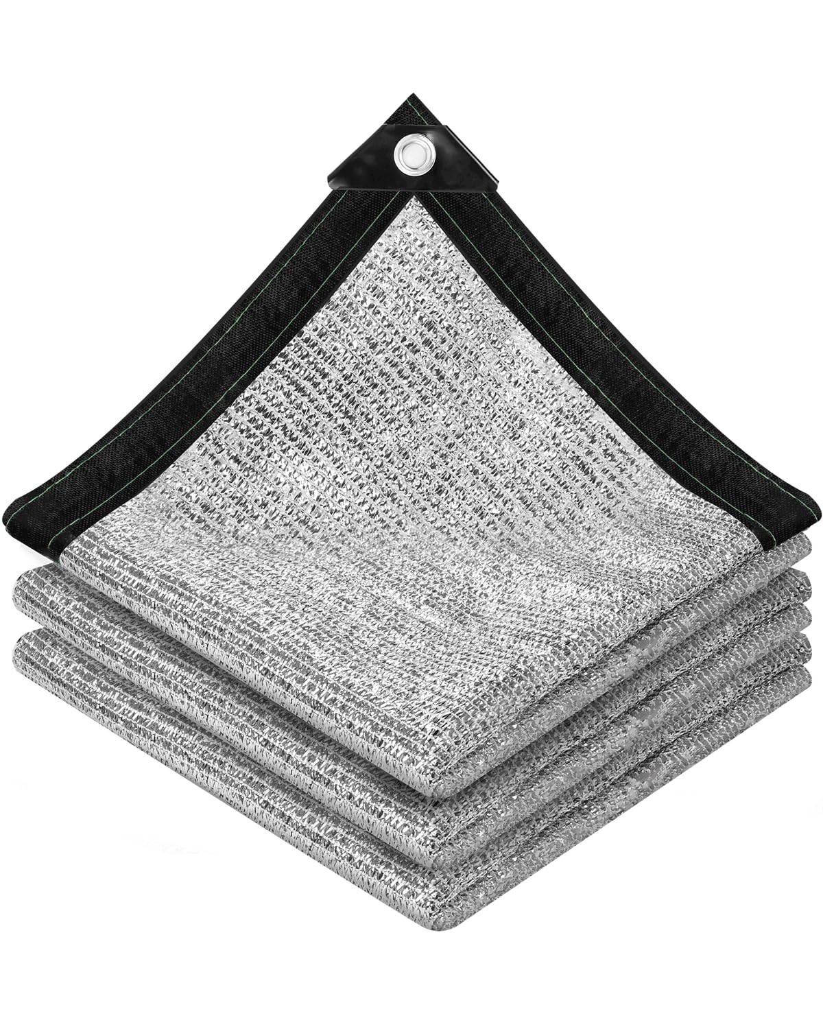 Amazon.com : vensovo 85% Aluminet Shade Cloth - 6x12FT Reflective ...