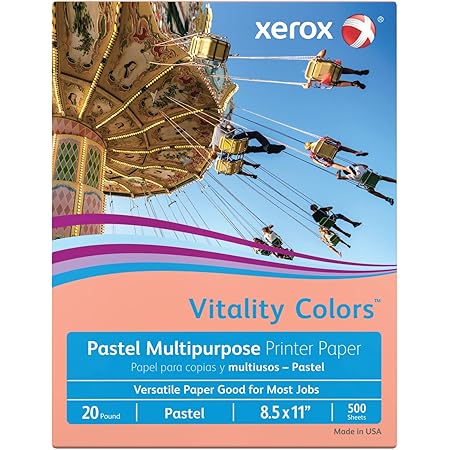 Amazon.com : Xerox® Vitality Colors™ Colored Multi-Use Print & Copy ...