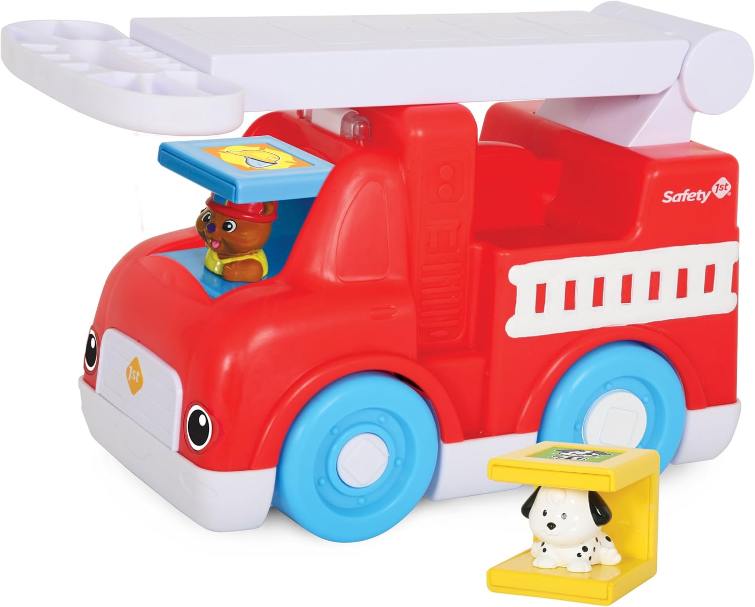 Amazon.com: Safety First Cubikals Push Along Fire Truck (Comes with 2 ...