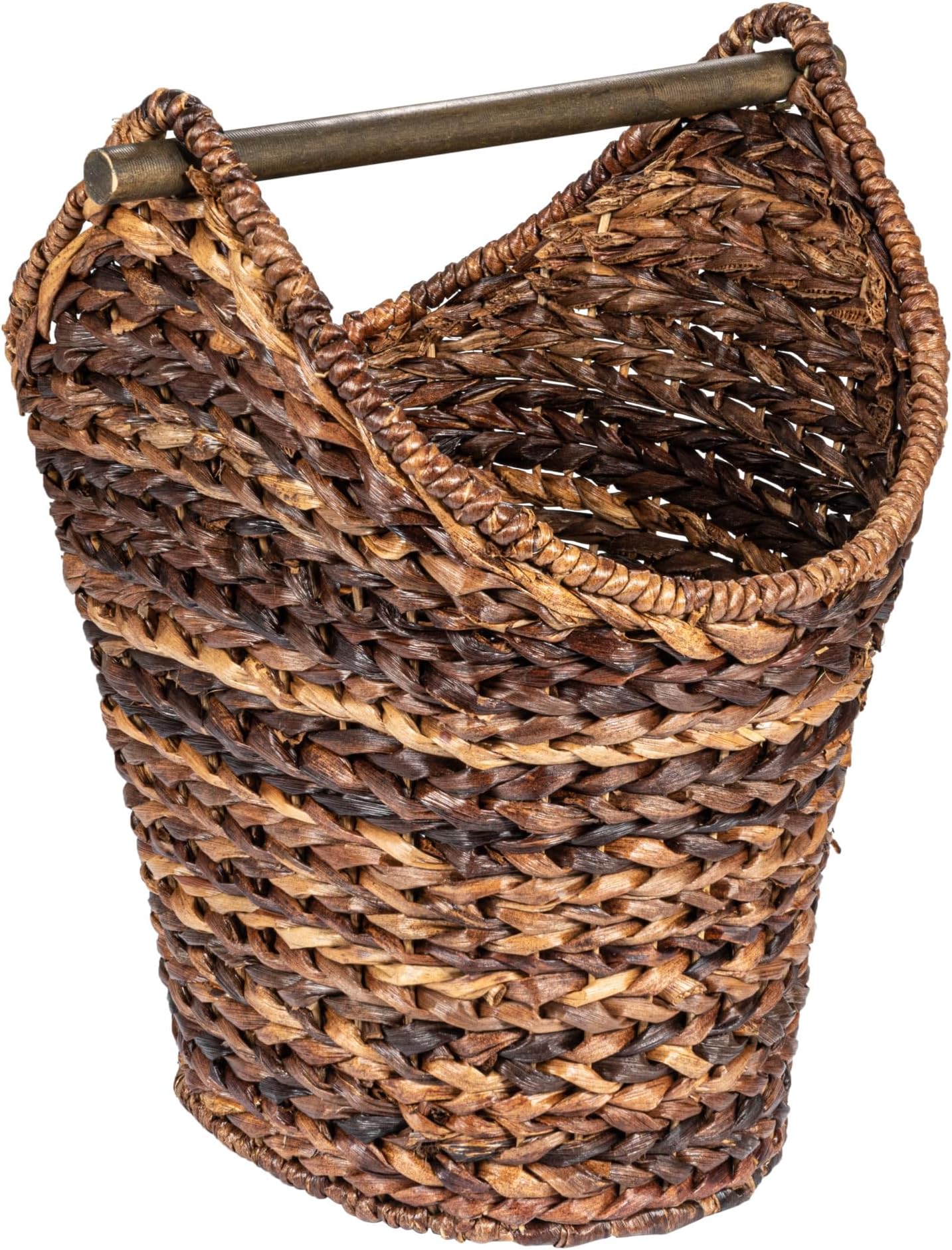 Amazon.com: Creative Co-Op Boho Oval Braided Bankuan Bathroom Tissue ...