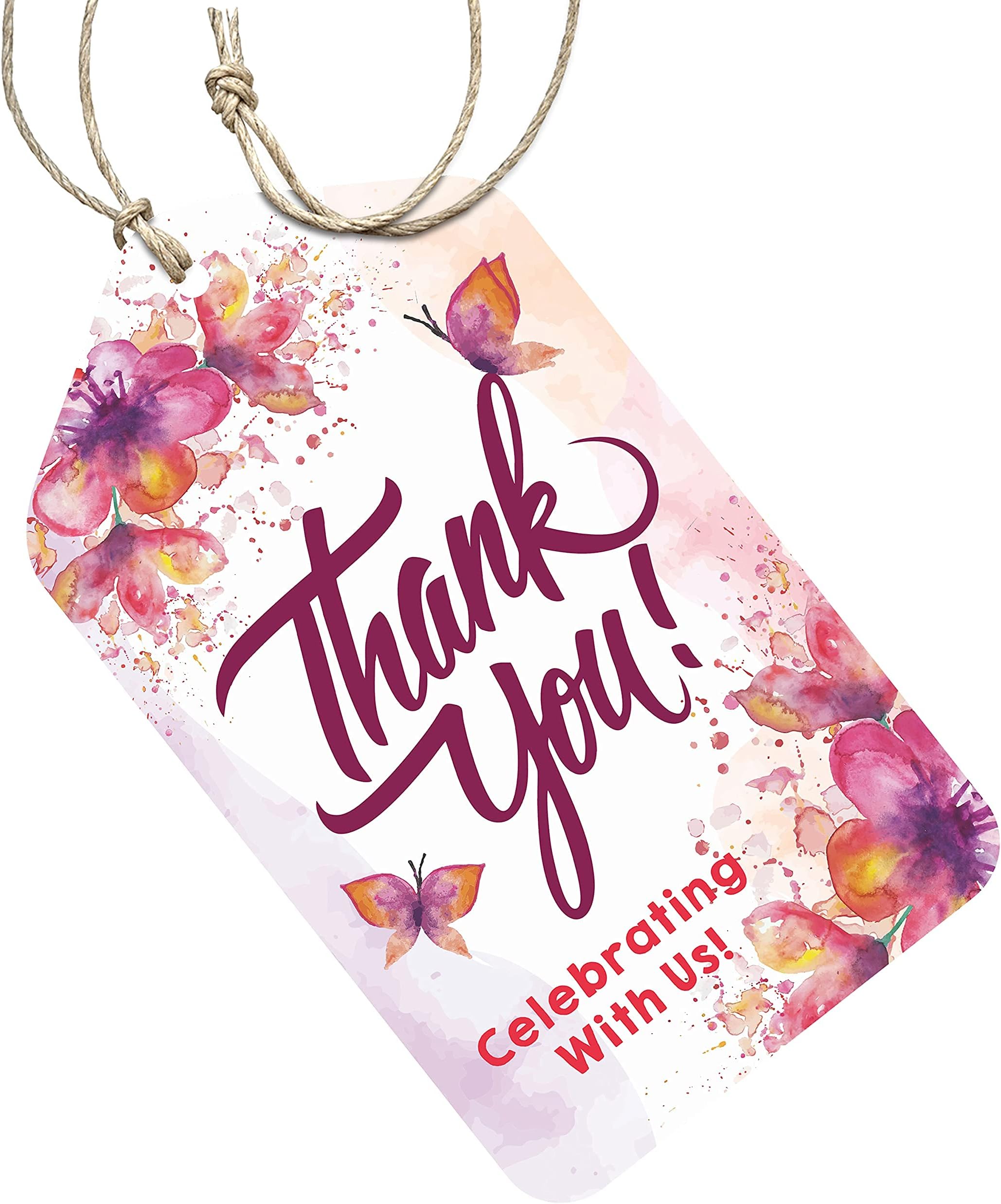 Kaameri Bazaar Set of 50 Thank You Tags for Return Gifts l Packaging l ...