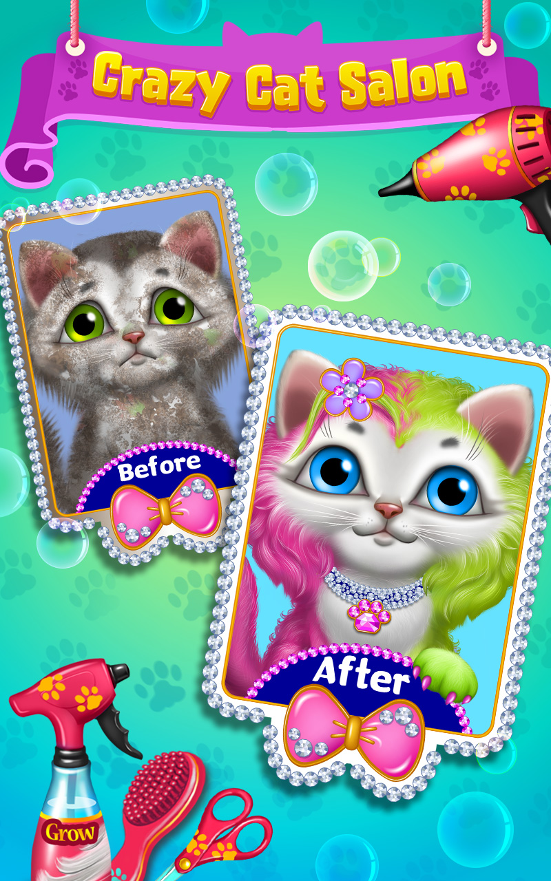 Crazy Cat Salon - Furry Makeover - App on Amazon Appstore