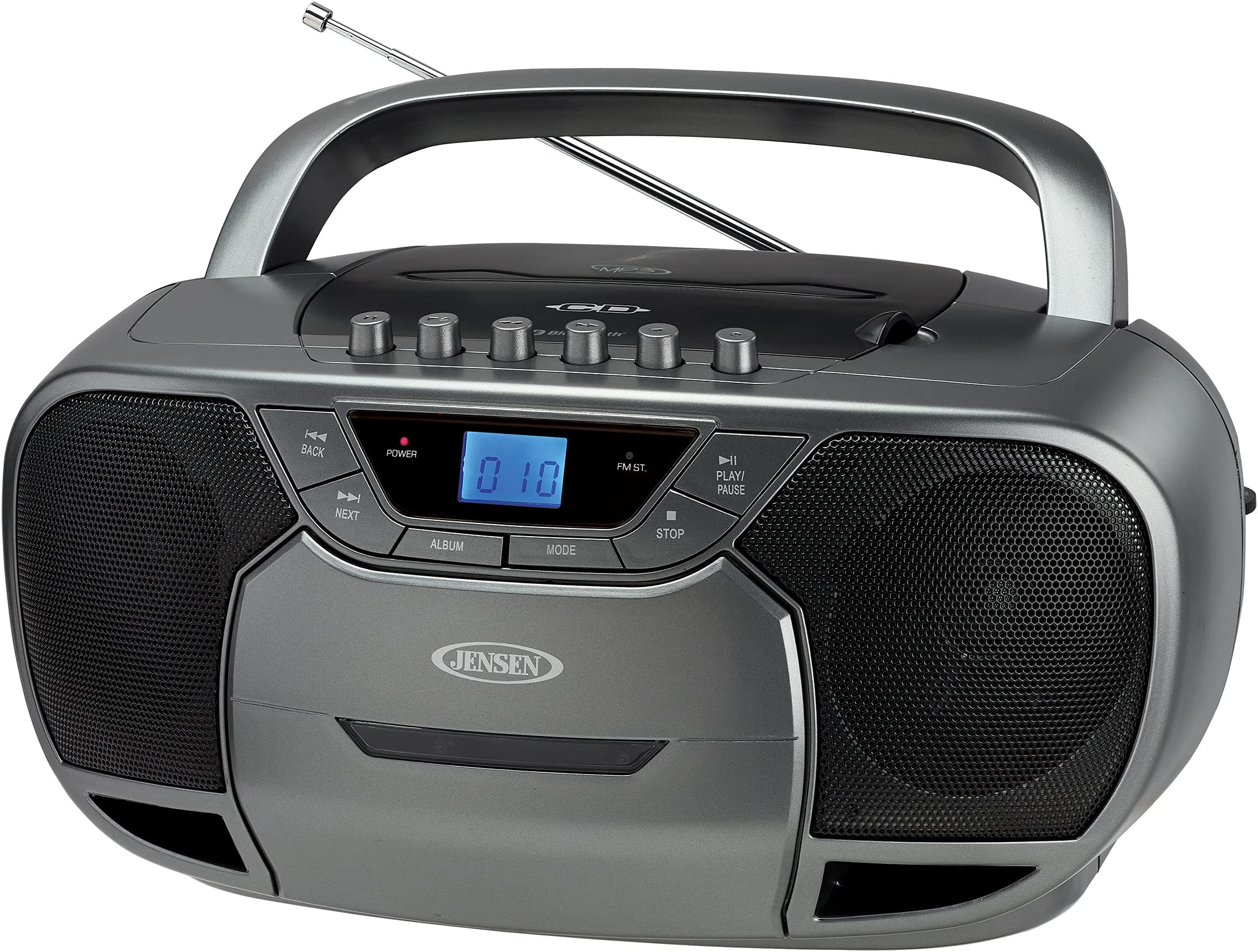 Amazon.com: Jensen CD-560 Portable Stereo CD Player with AM/FM Stereo ...