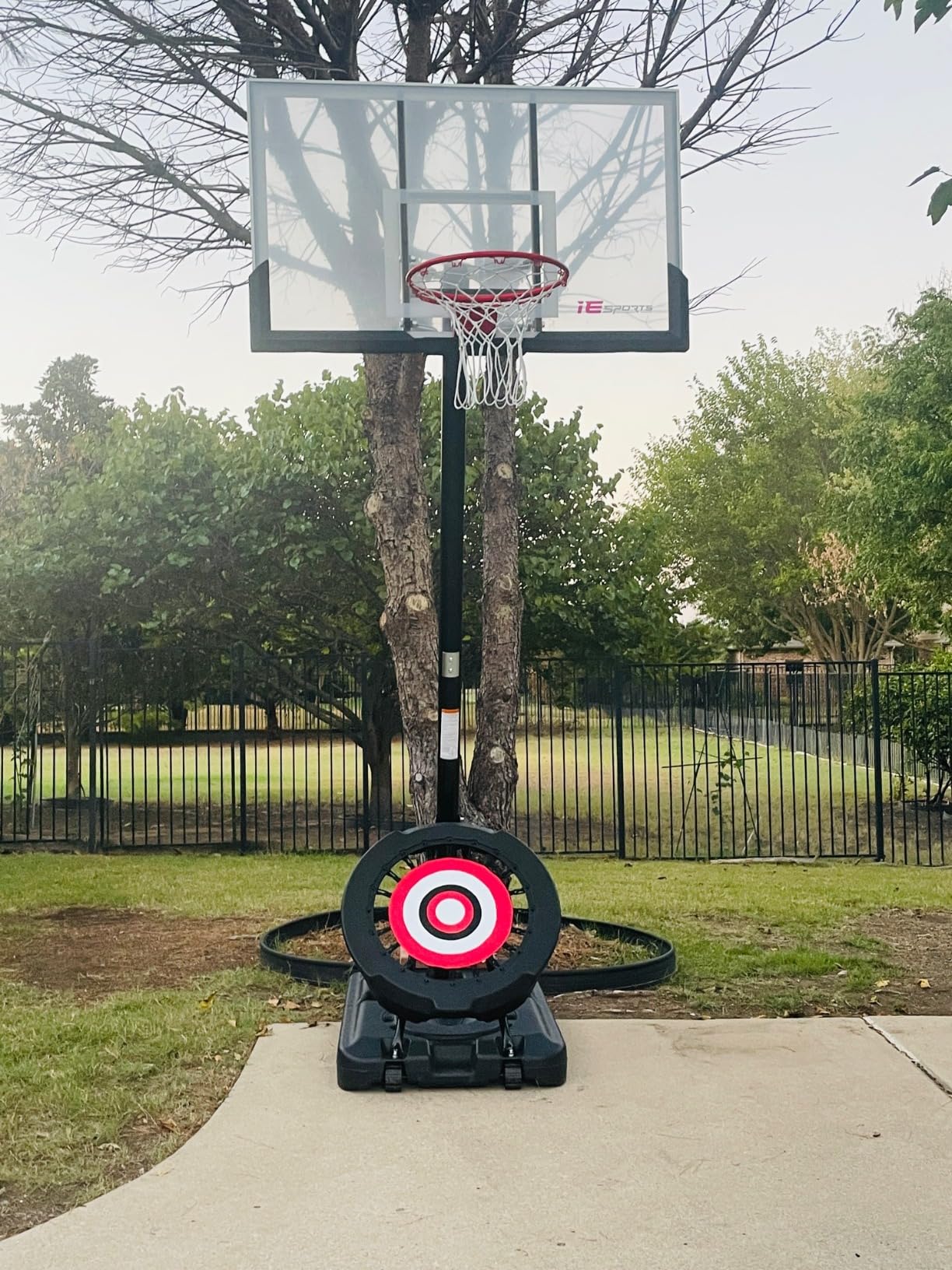 $16/mo - Finance IE SPORTS Basketball Hoop Outdoor Easy Height Adjusted ...