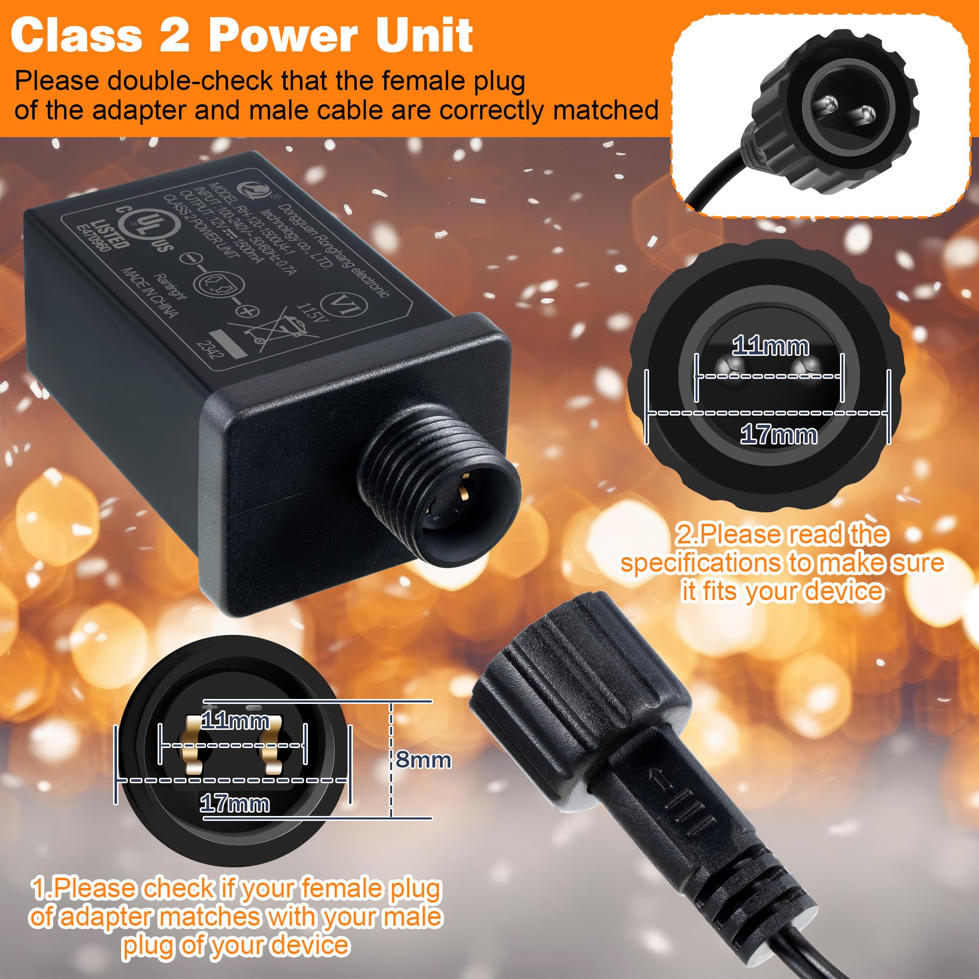 Snapklik.com : Feekoon 4 Pack Replacement Yard Inflatable Adapter