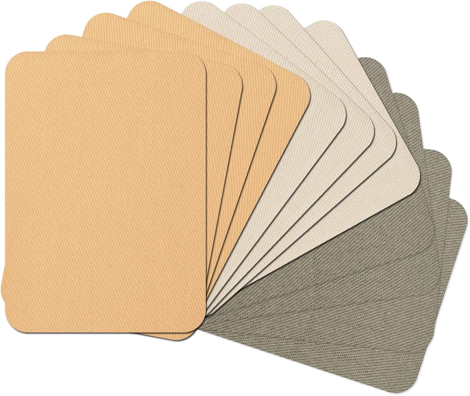 Amazon.com: Guokuai 12PCS Premium Quality Fabric Repair Patches Iron-on ...