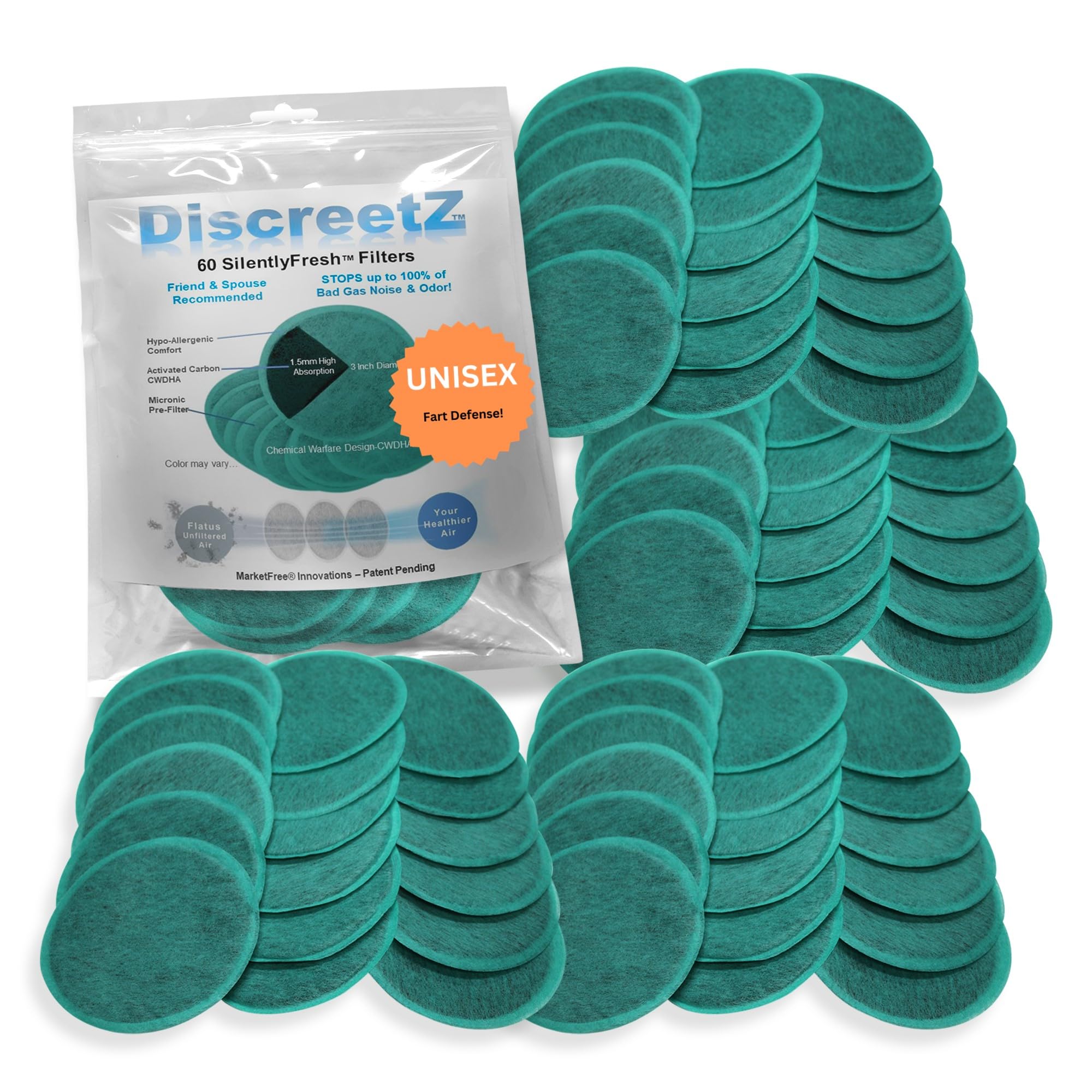 Amazon.com: Flatulence Gas Relief End Odor & Noise Up to 100%. Bad Gas ...