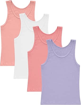 Amazon.com: Hanes Girl's Originals Tank Pack, Supersoft Tank Top for ...