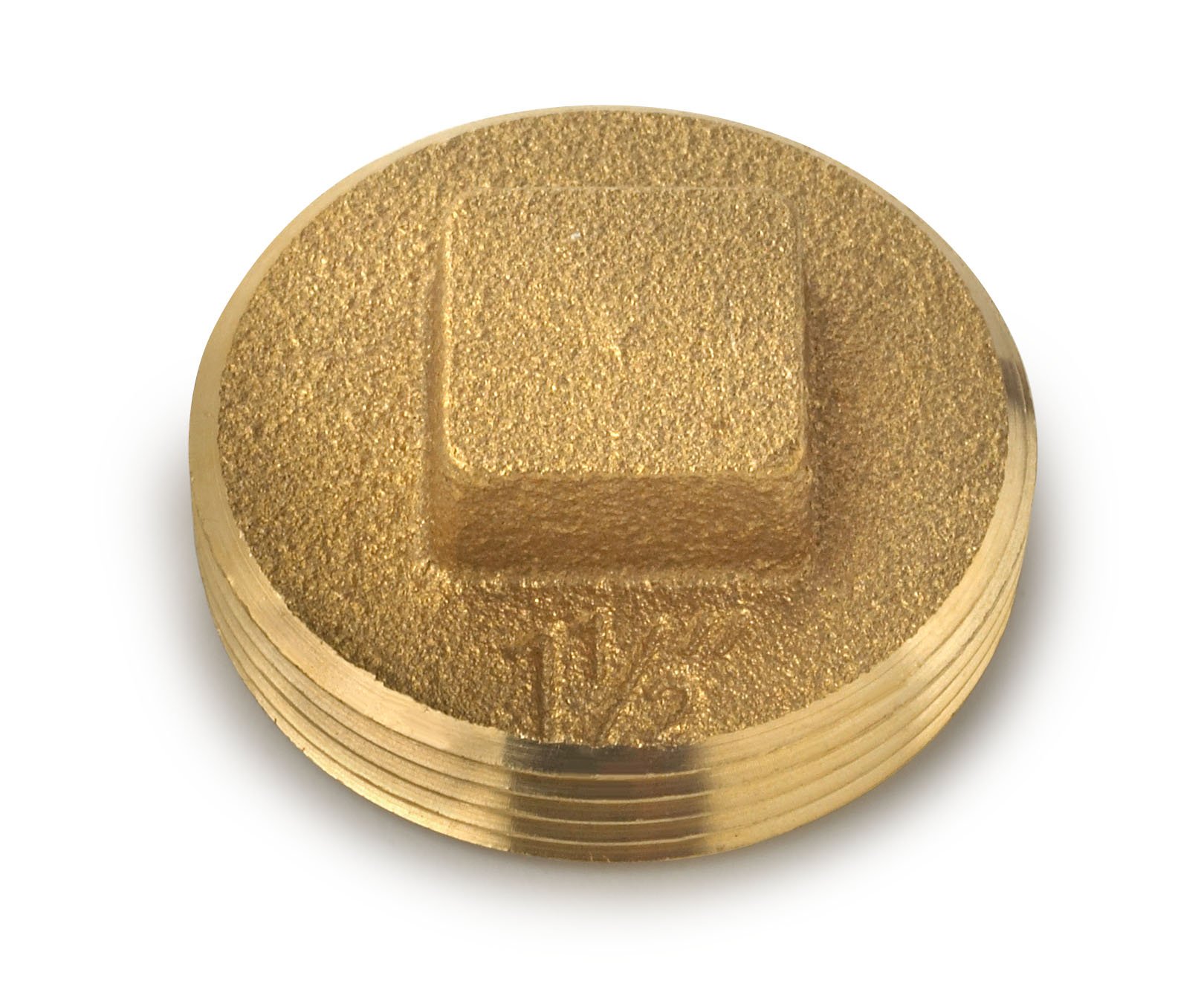 Oatey 1-1/2 in. 185 Brass Cleanout Plug - Sink And Drain Equipment ...