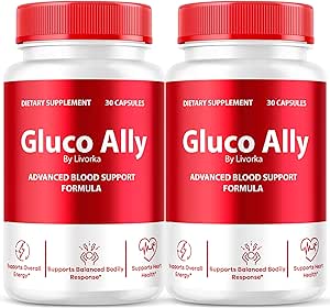Amazon.com: (2 Pack) Gluco Ally Capsules, Official Gluco Ally Advanced ...