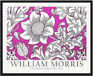 Amazon.com: William Morris Purple Theme Wall Art Poster Prints, Famous ...