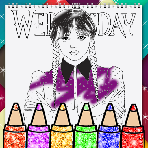 Coloring Family Scary Glitter Game - App on Amazon Appstore