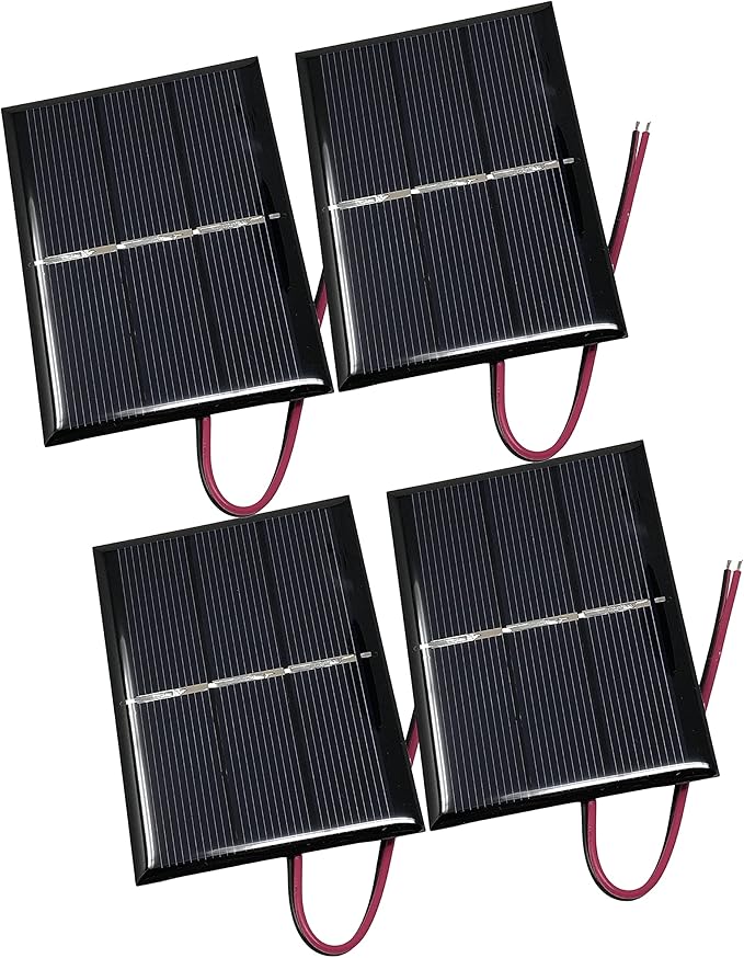 Amazon.com : AMX3d Micro Mini Solar Cells Multipack– 1.5V 400mA Compact ...
