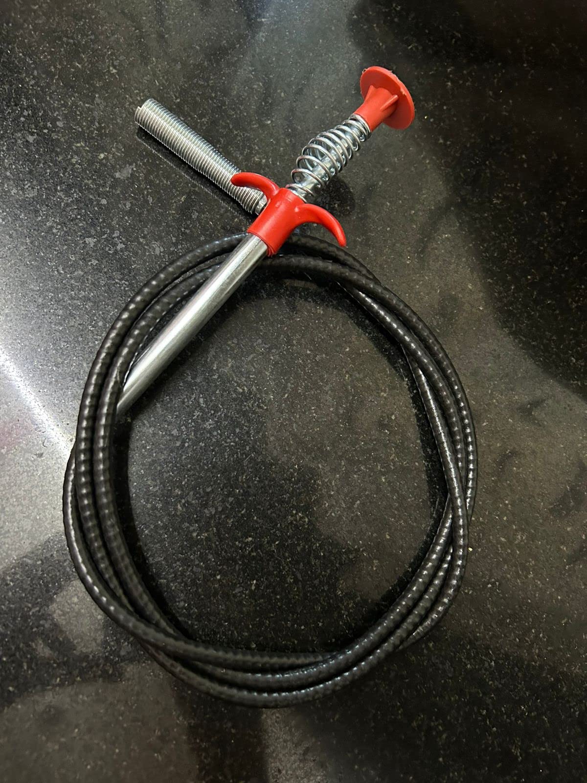 BEYOND BASIC Drain Pipe Cleaning Spring Stick, Hair Catching Drain Pipe ...