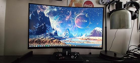 Amazon.com: AOPEN by Acer 27HC5R Pbiipx 27" 1500R Curved Full HD (1920 ...