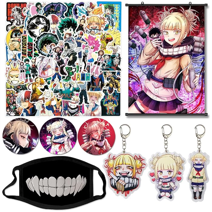 Buy Himiko Toga Set-My Hero Stickers, Himiko Toga Poster,Himiko Toga ...