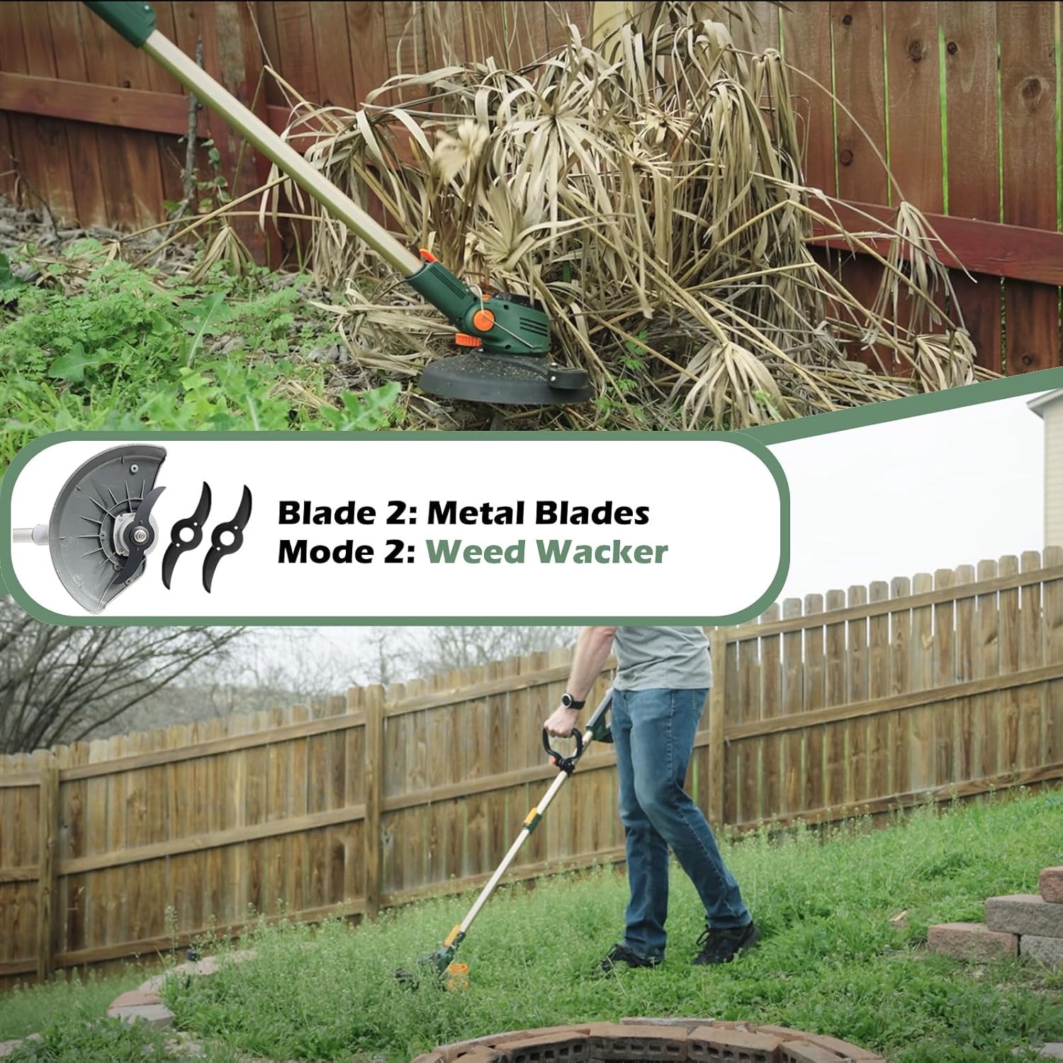 String Trimmer Cordless, (21V 2x6.0A Battery & Philippines | Ubuy