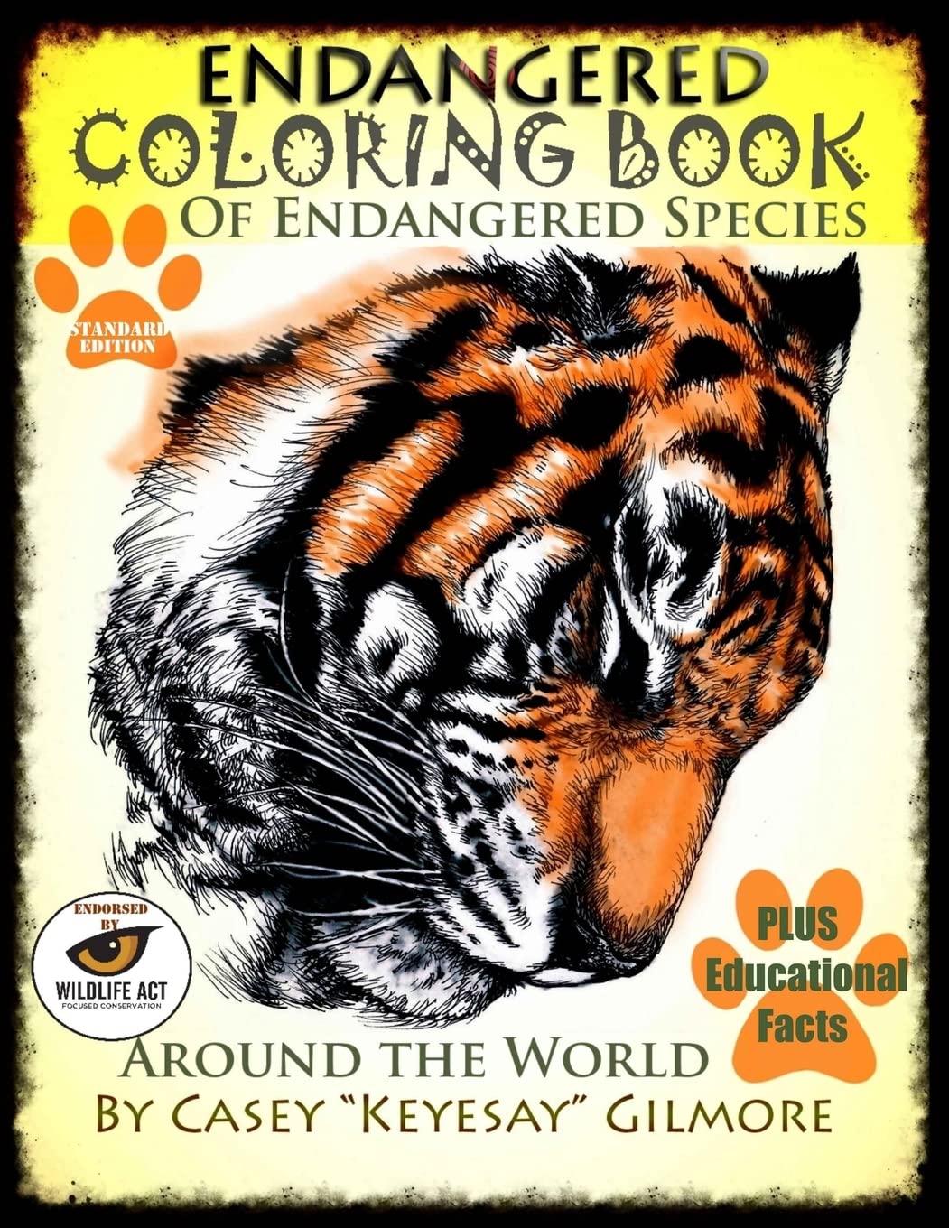 Endangered Coloring Book of Endangered Species Around the World ...