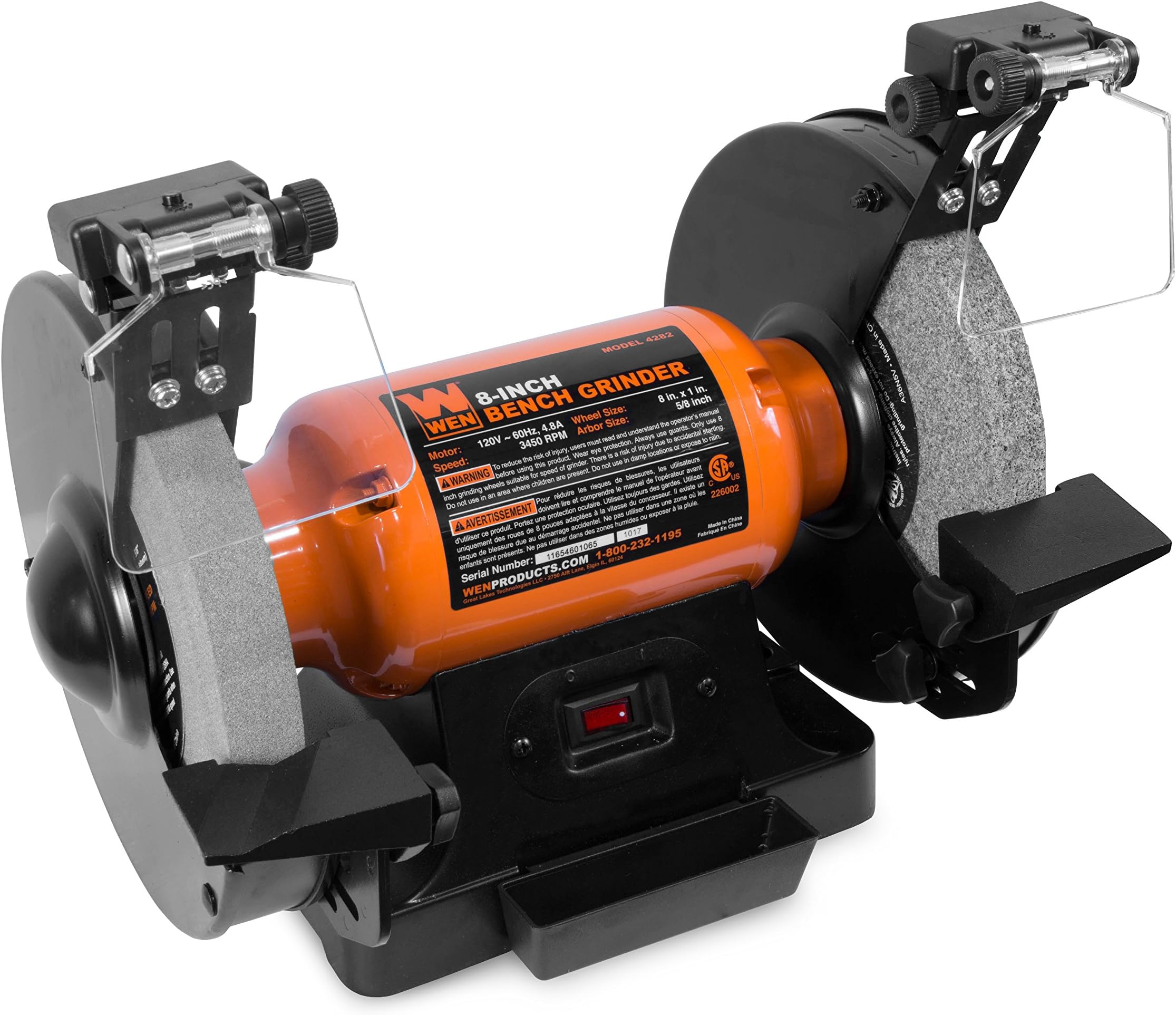 Sunex 8 inch Bench Grinder - Power Bench Grinders - Amazon.com