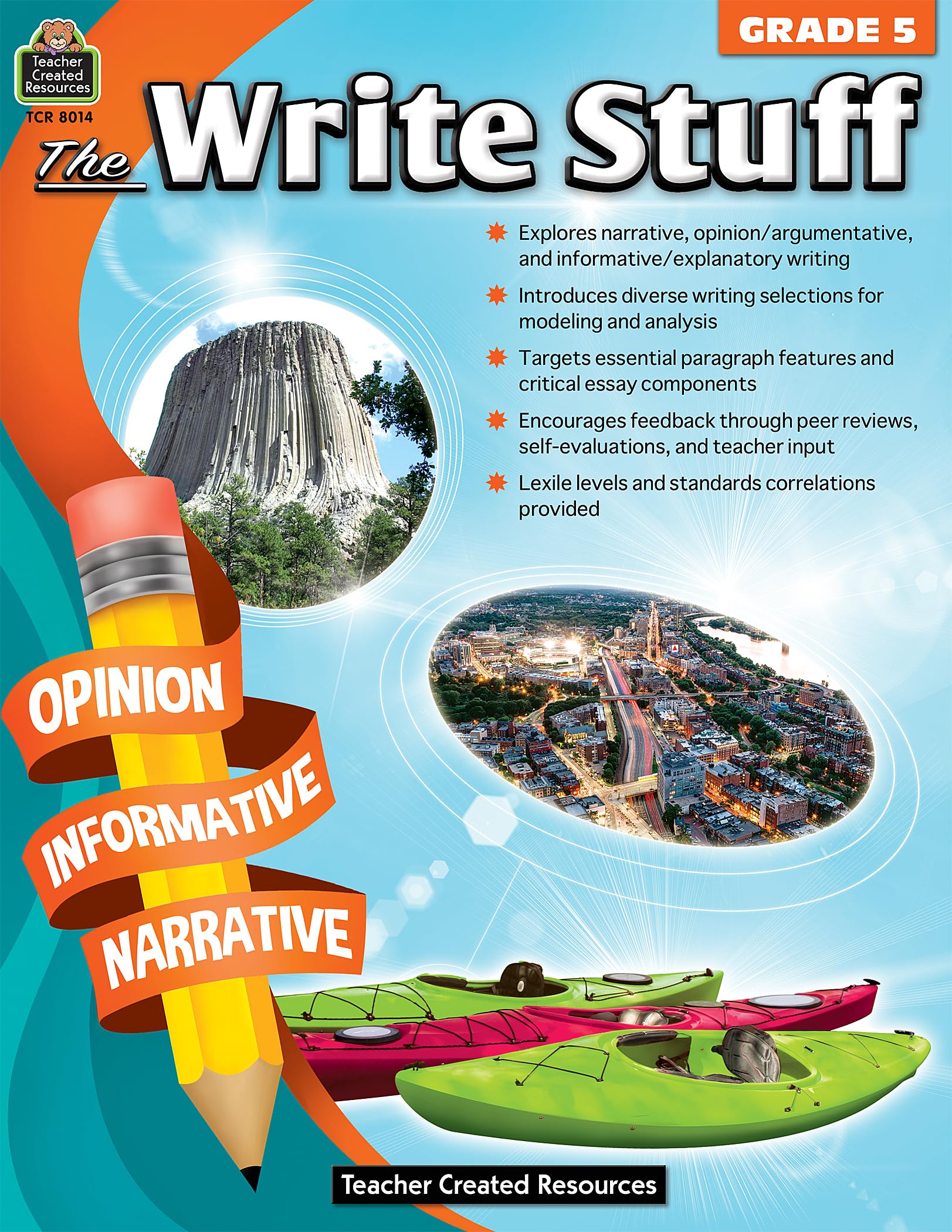The Write Stuff Grade 5: Heskett M, Tracie, Mason, Mark: 9781420680140 ...
