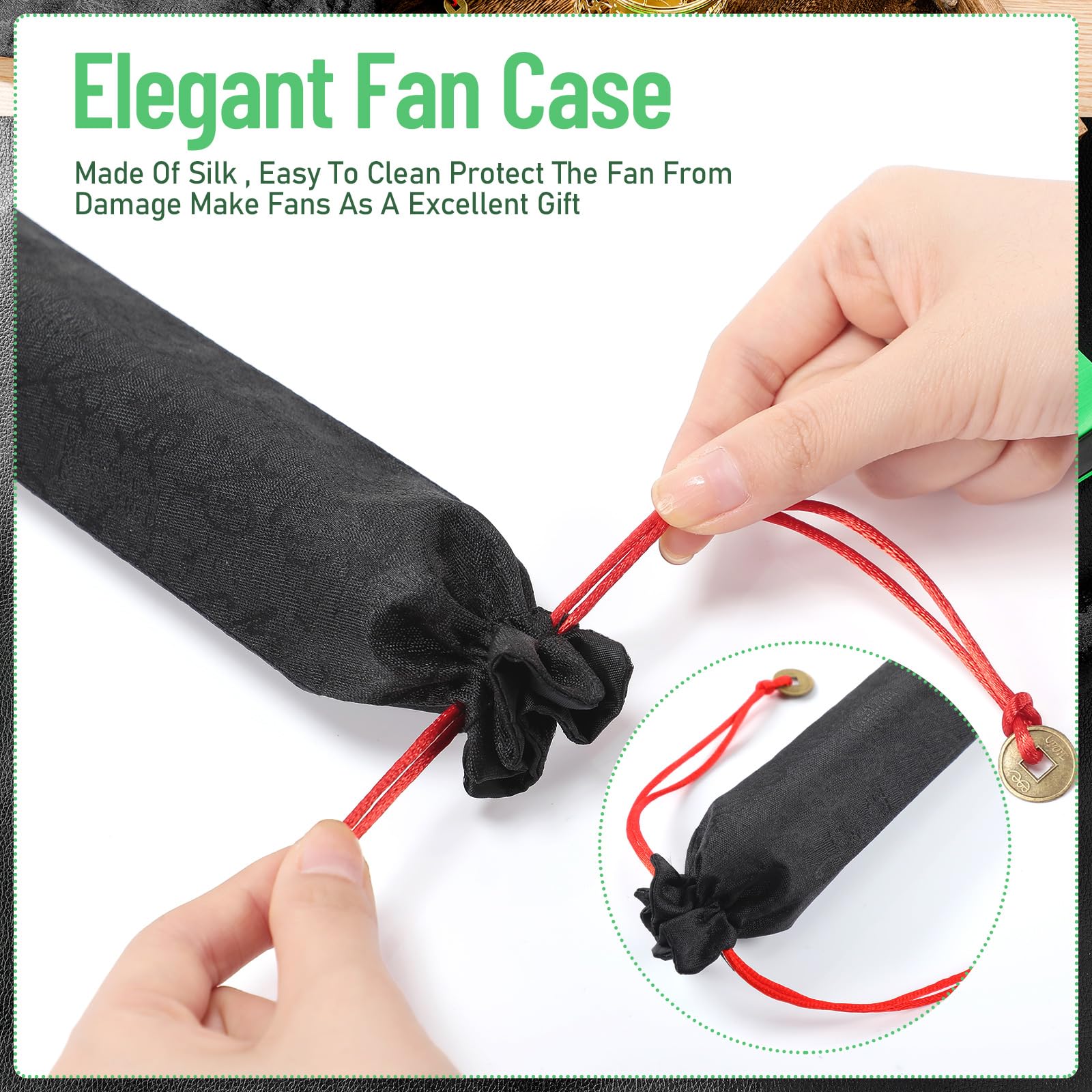 Snapklik.com : Maitys 2 Packs Large Clap Fans For Line Dancing Large ...