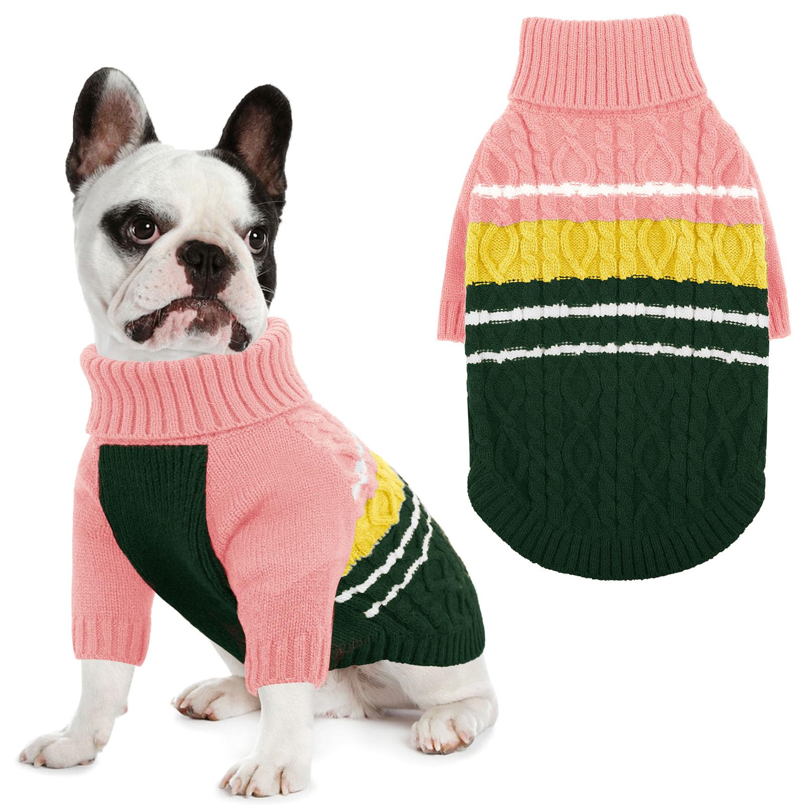 Amazon.com : KOESON XS Dog Sweater, Small Dog Sweater Warm Pullover ...