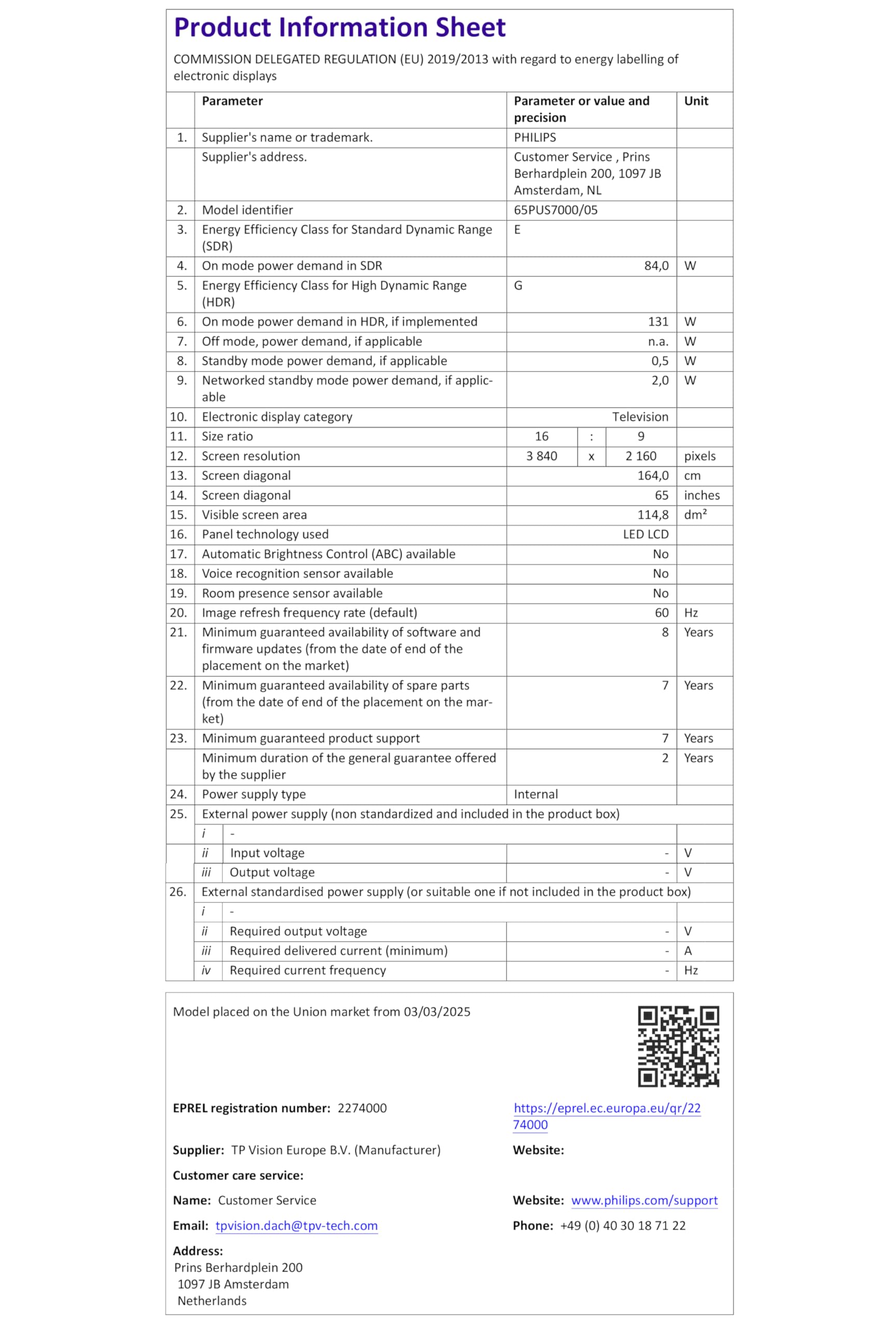 Toshiba 32" WV2553DB HD Ready Smart VIDAA TV, HDR, Freely, Disney plus ...