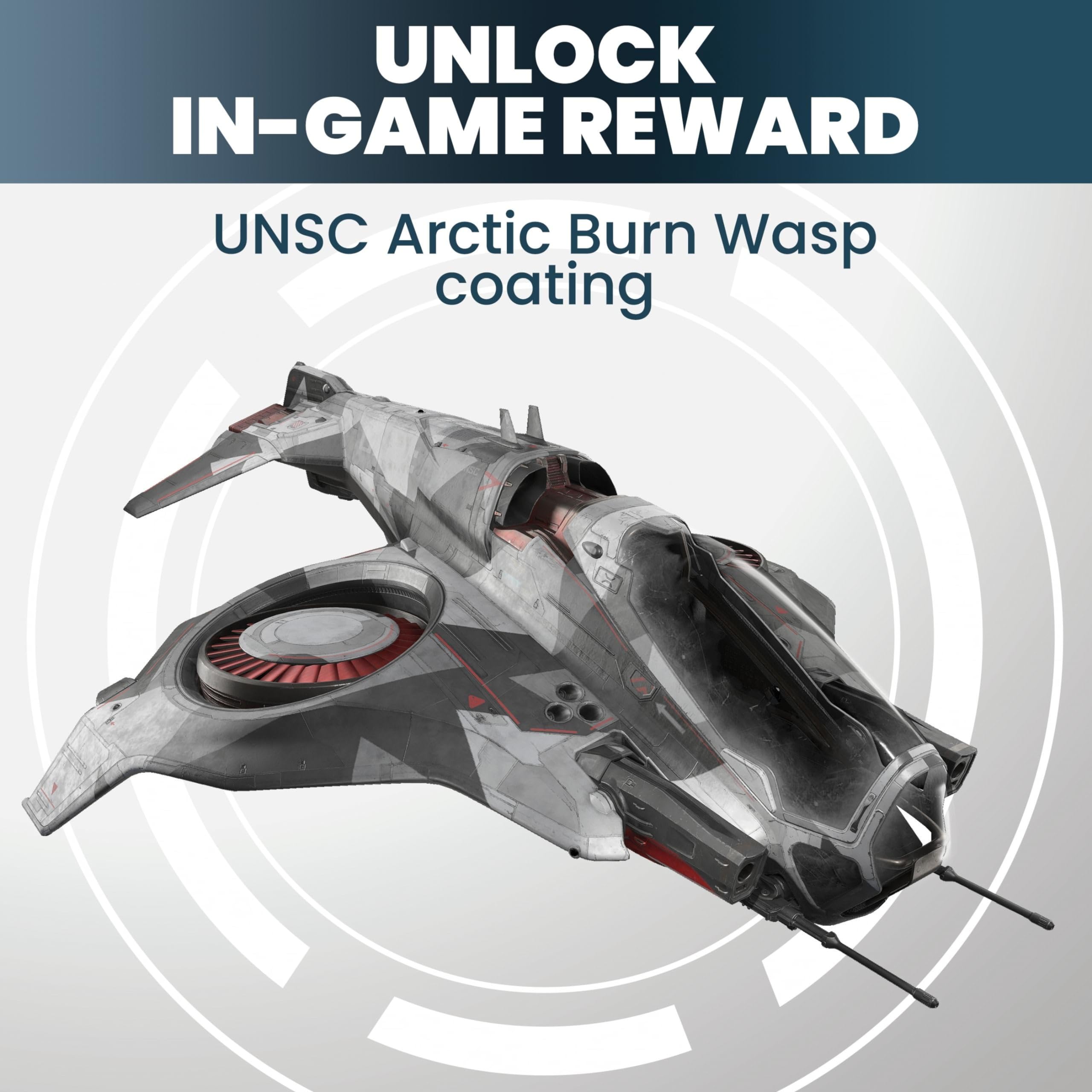 Snapklik.com : Mega Halo Action Figure Building Toy, UNSC Arctic Burn Wasp
