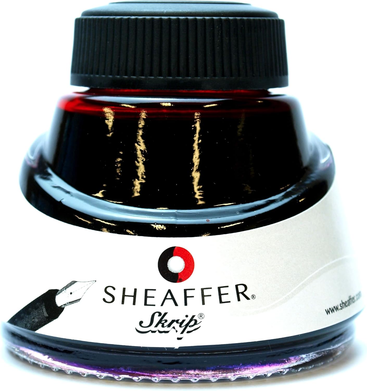 Amazon.com : Sheaffer Skrip Bottled Fountain Pen Ink 50ml - Red ...