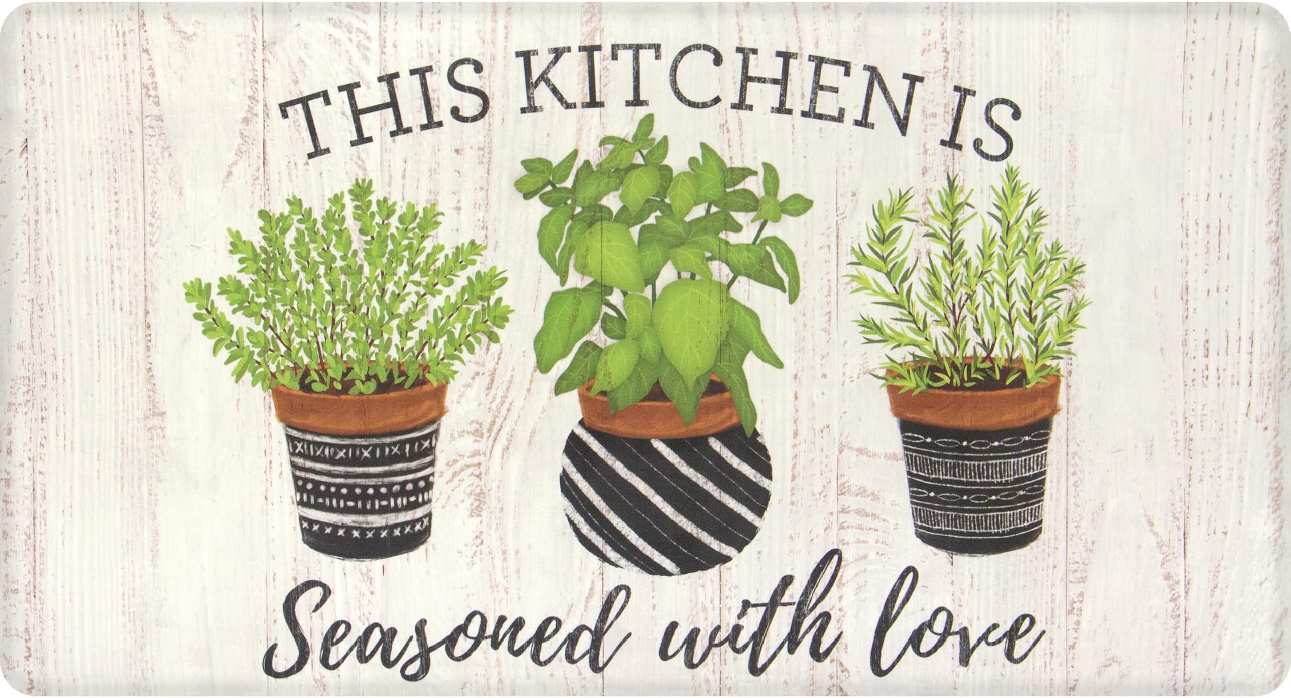 Amazon.com: Apache Mills 21" x 39" Soft Stand This Kitchen Seasoned ...