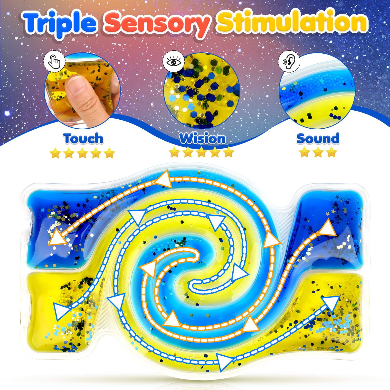 Sensory Stimulation Products Visual Stimulation Cards | Black And
