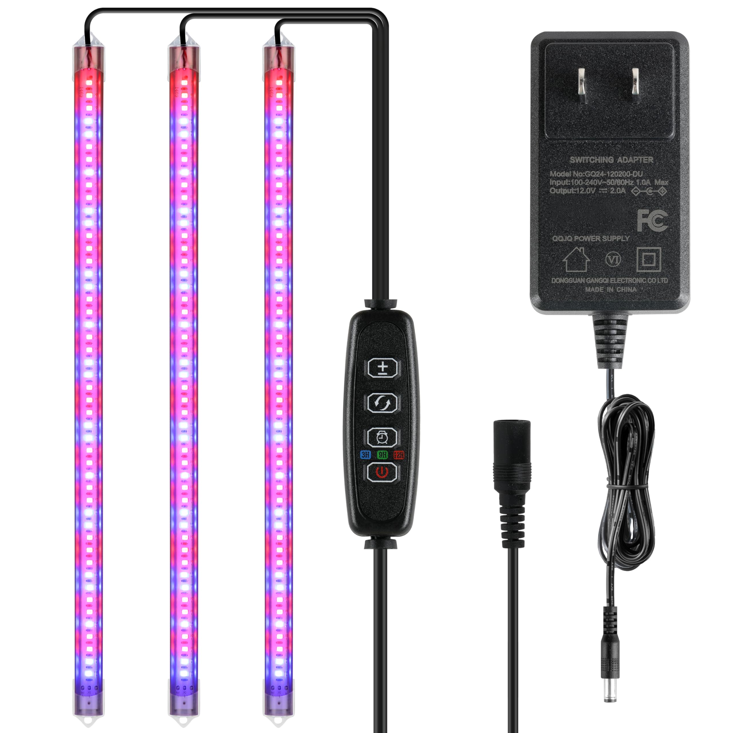 Amazon.com: iPower 40W LED Plant Grow Light Strips Full Spectrum for ...
