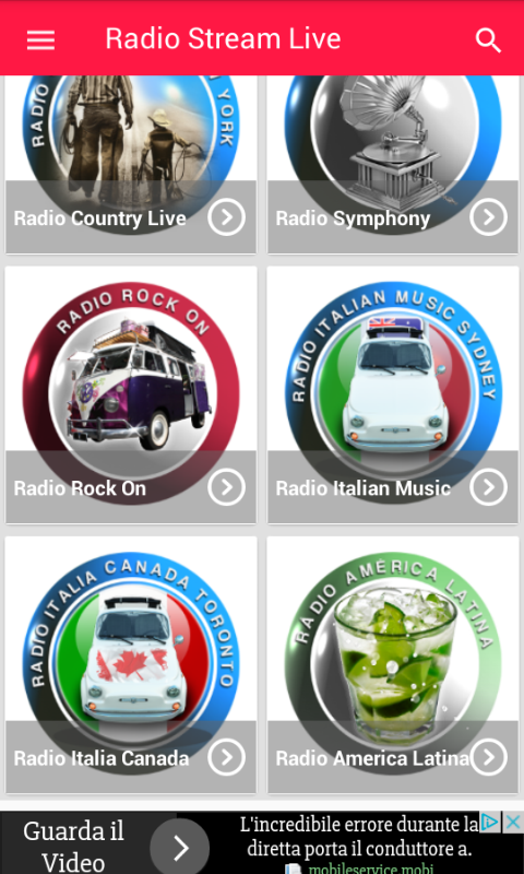 Radio Stream Live - App on Amazon Appstore
