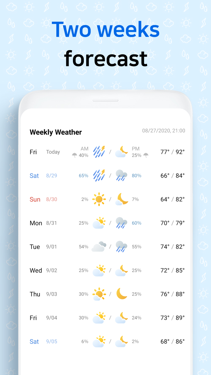 Weather Screen-Forecast, Radar - App on Amazon Appstore
