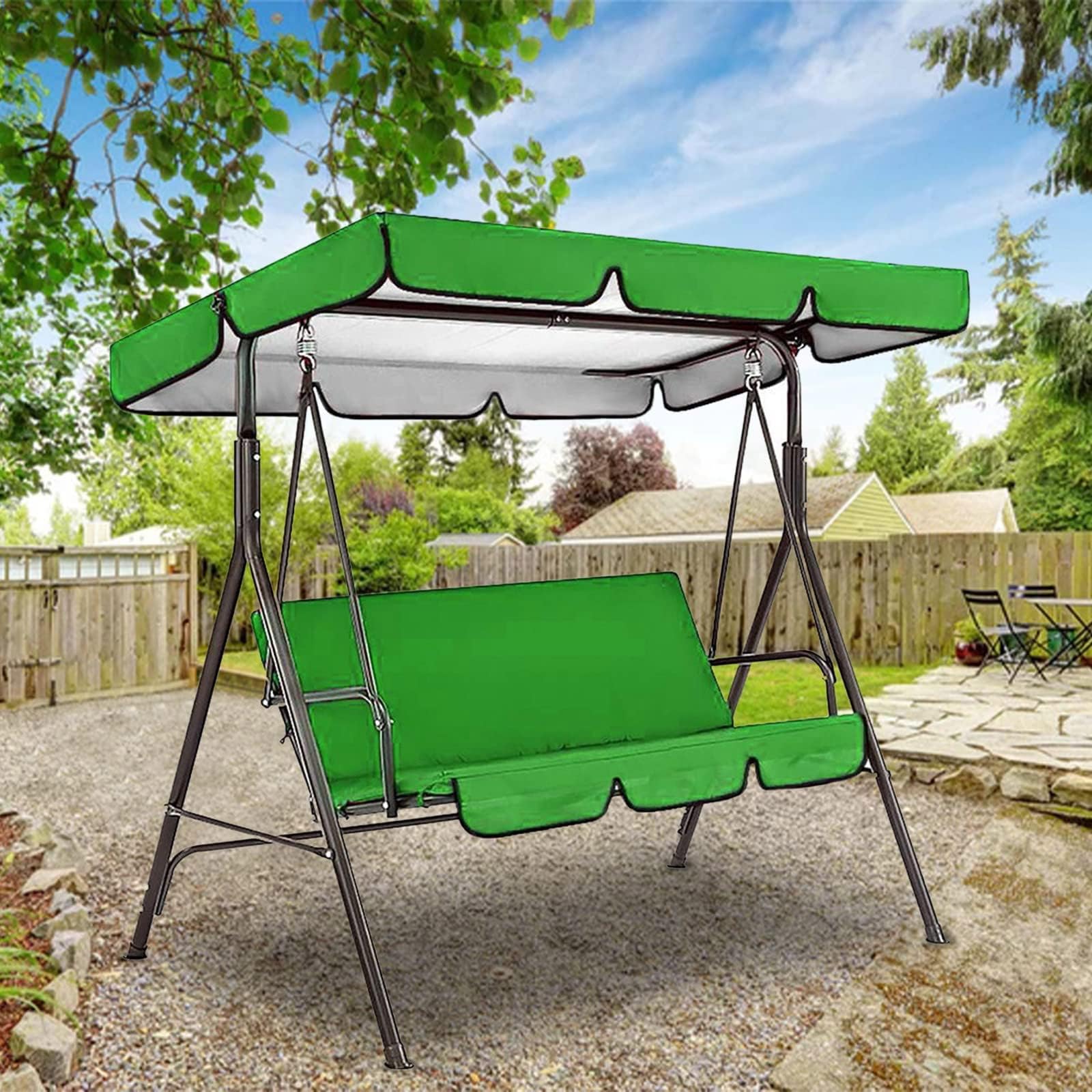 Amazon.com: Summer Replacement Canopy and Swing Cushion Cover, Outdoor ...