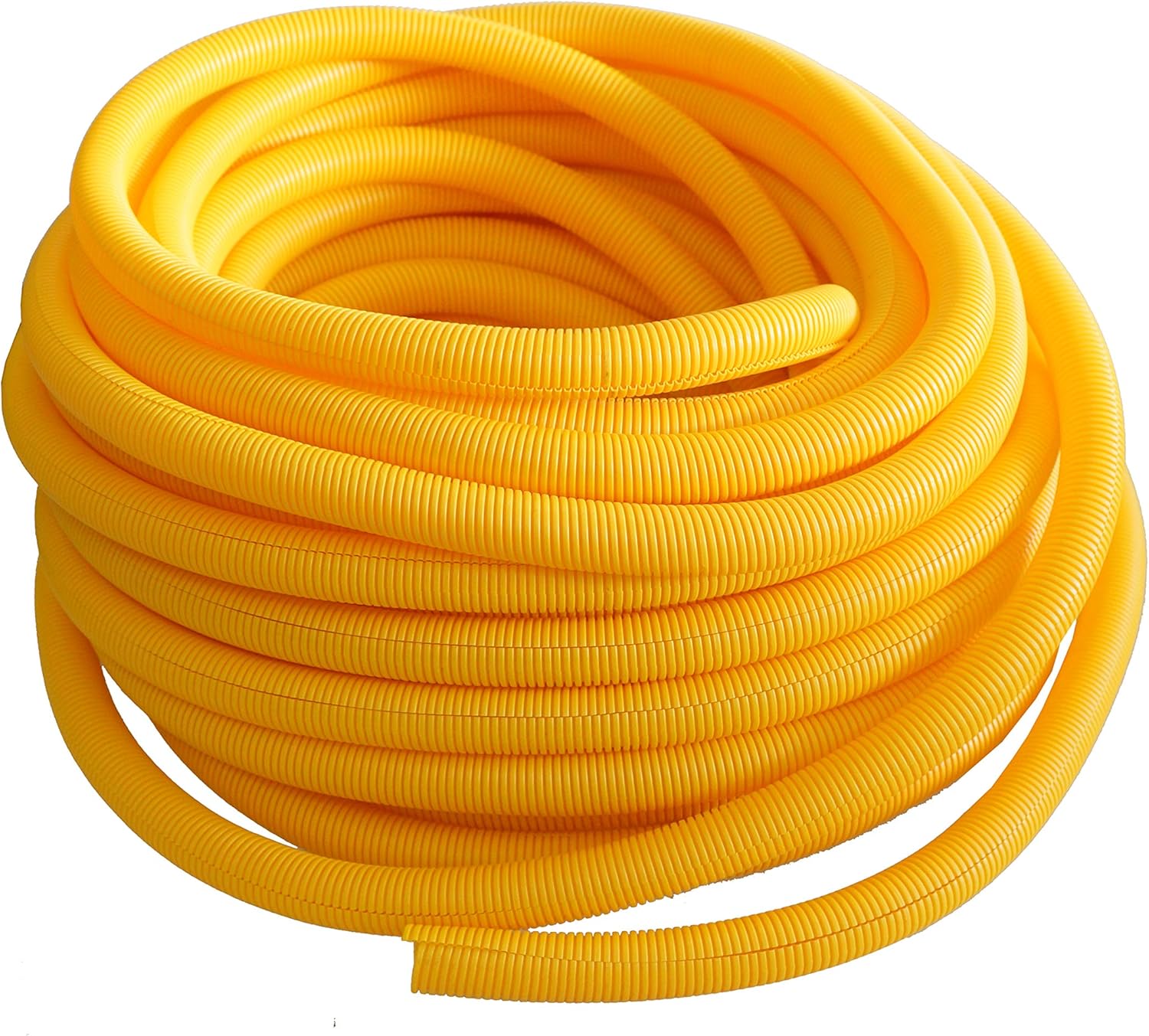 Amazon.com: Absolute USA SLT12YL 1/2-Inch x 100-Feet Yellow Split Loom ...