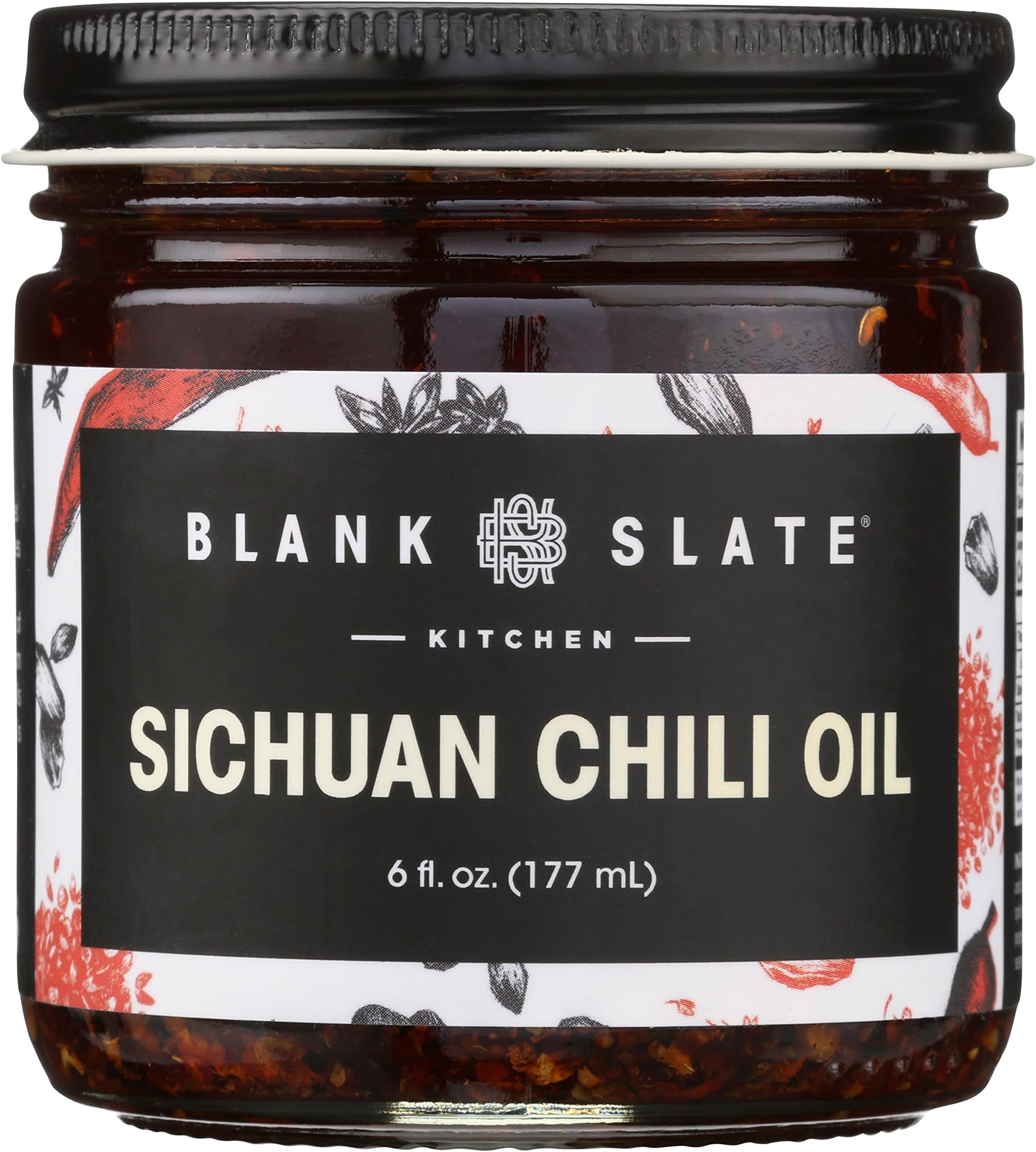 Amazon.com : Blank Slate Kitchen Sichuan Chili Oil (6 Oz) | Gourmet ...