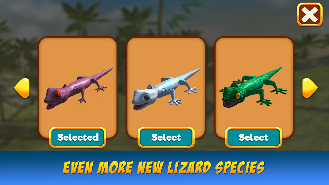 Wild Lizard Simulator 3D: Animal Dash Predator Game | Exotic Animal ...