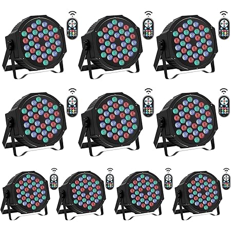 Amazon.com: Rechargeable Par Can Lights U`King Wireless LED Uplights ...