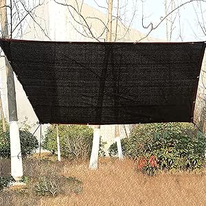 Amazon.co.jp: Sunscreen Shade Blackout Net UV Shielding Rate 85% ...