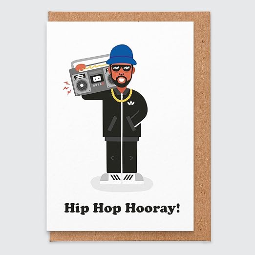 STUDIO BOKETTO Birthday Card Hip Hop Birthday Card Celebrity Birthday ...