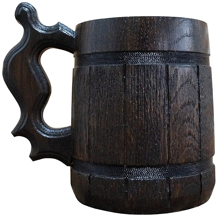 Buy Handmade Pirate Beer Stein, Wooden Beer Mug, Lord of the Rings ...