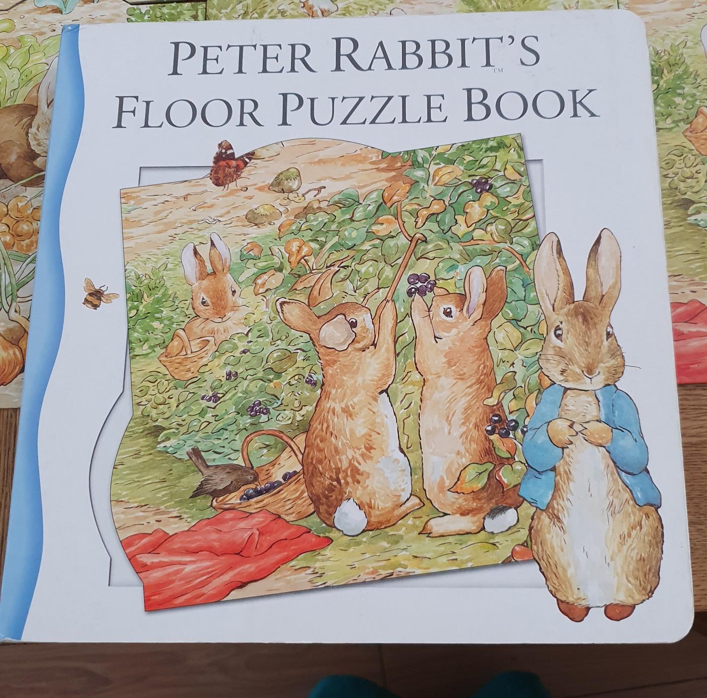 Peter Rabbit Floor Puzzle Board Book (Beatrix Potter Novelties): Amazon ...