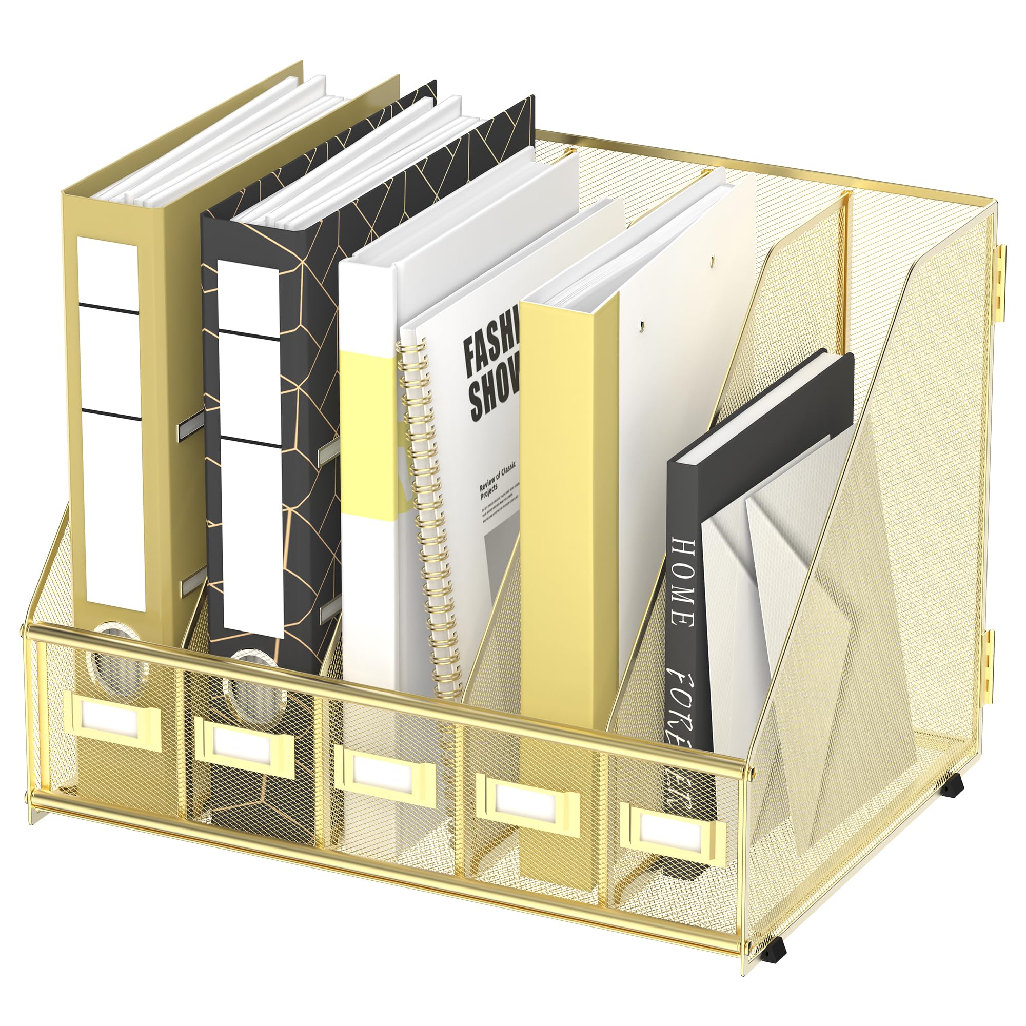 Snapklik.com : DALTACK Desk Organizers Metal Magazine File Holder